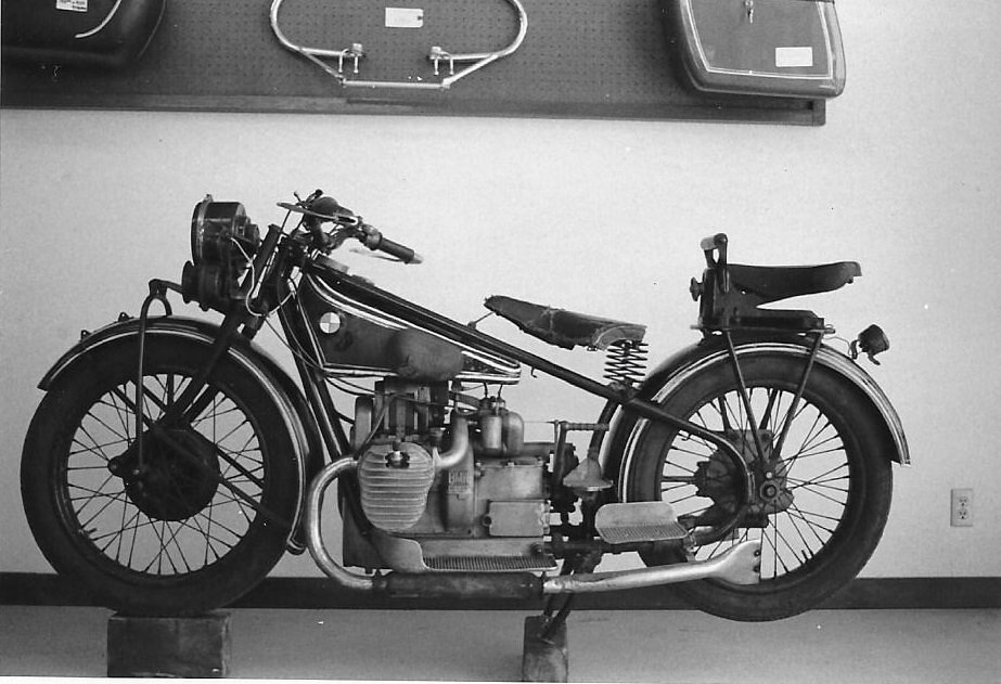 1928-R52-in-showroom – Duane Ausherman BMW motorcycles